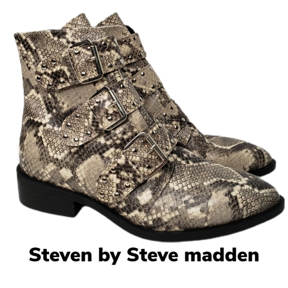 Steven By Steve Madden | Shoes | Stevensteve Madden Harmon Faux Leather ...